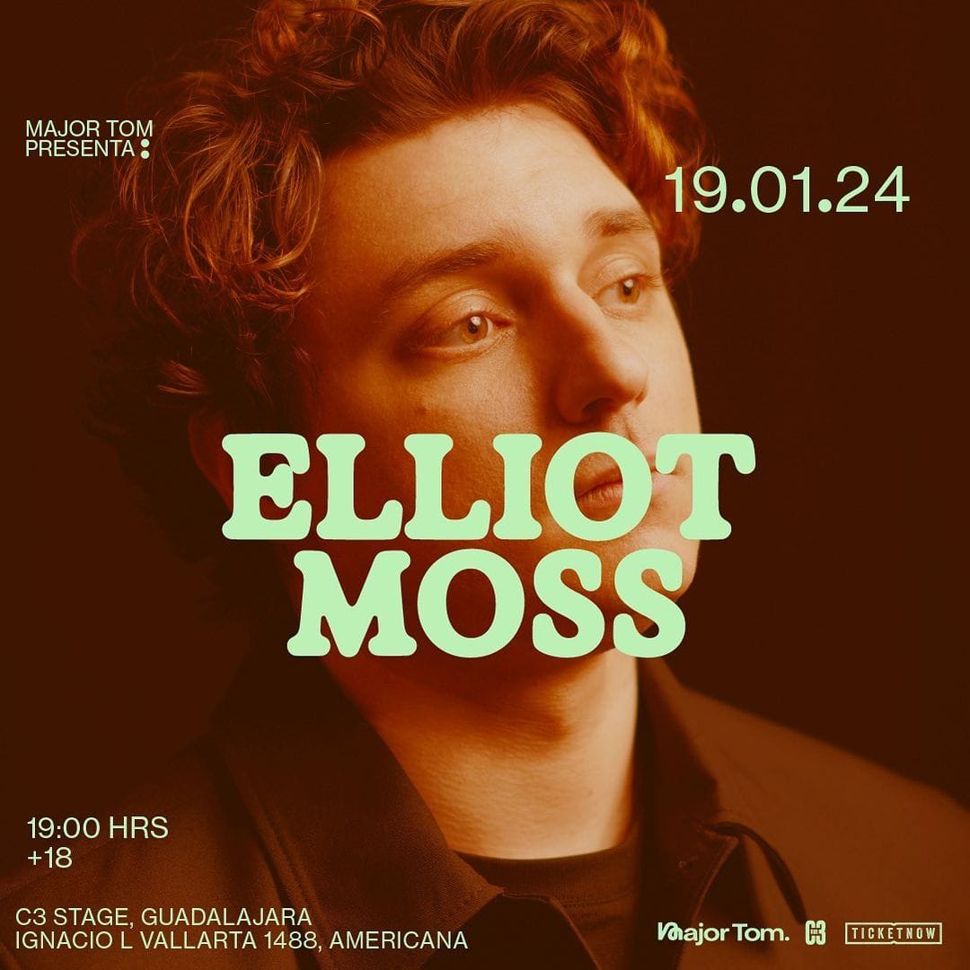 Elliot Moss tocará en México a inicios de 2024 - WARP.la