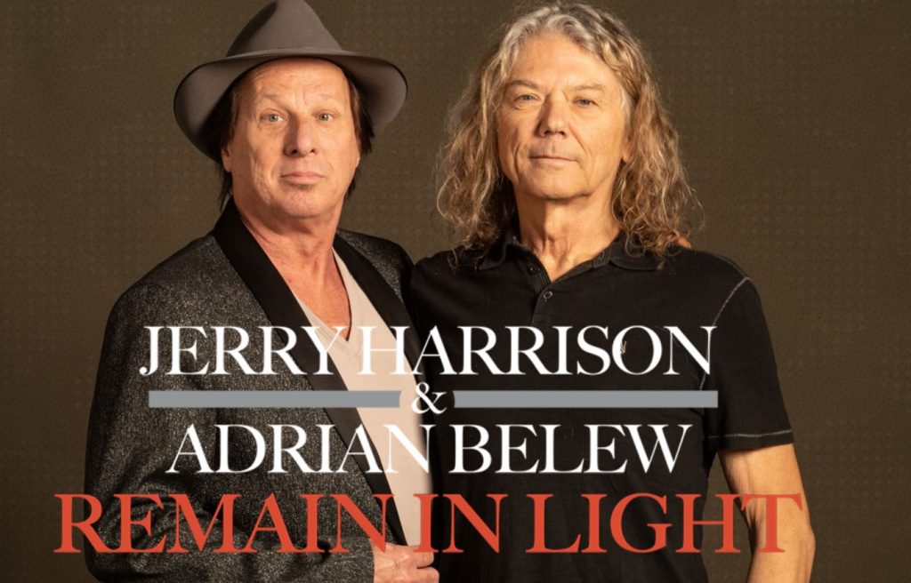 Jerry Harrison y Adrian Belew de Talking Heads anuncian gira 2024 del ...