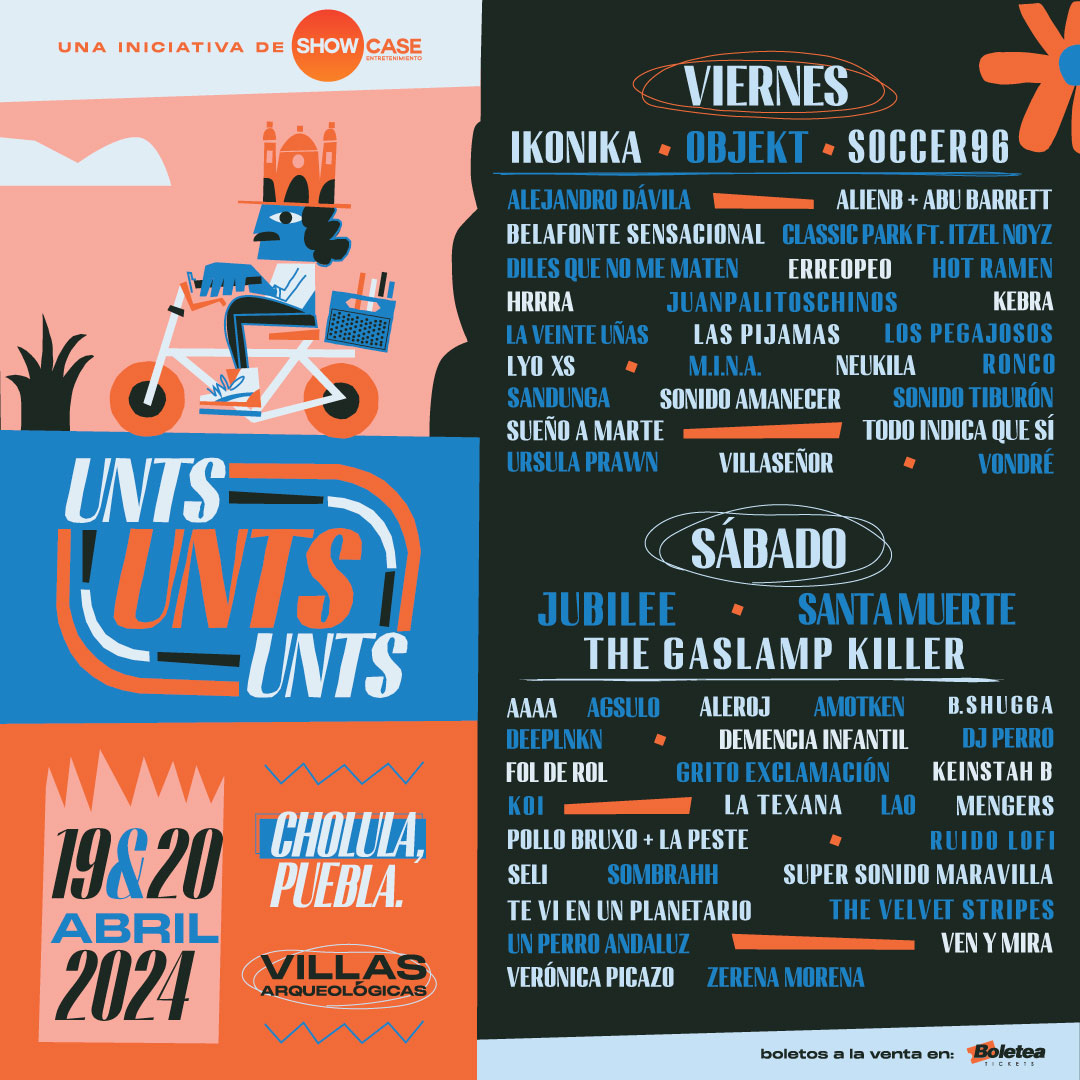 Nace un nuevo festival en Puebla: Unts Unts Unts - WARP.la