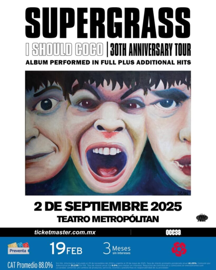 Supergrass confirma concierto en el Teatro Metropolitan de la CDMX ...